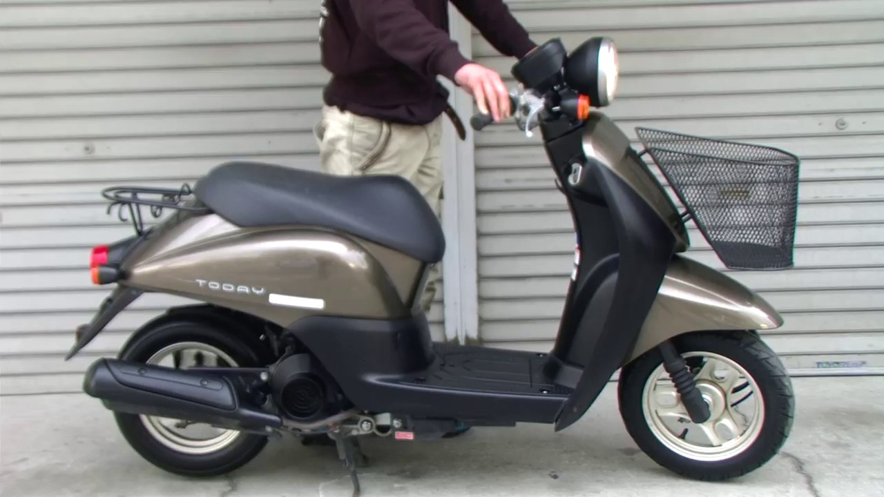 HONDA TODAY 【101】 AF67 11550** - YouTube