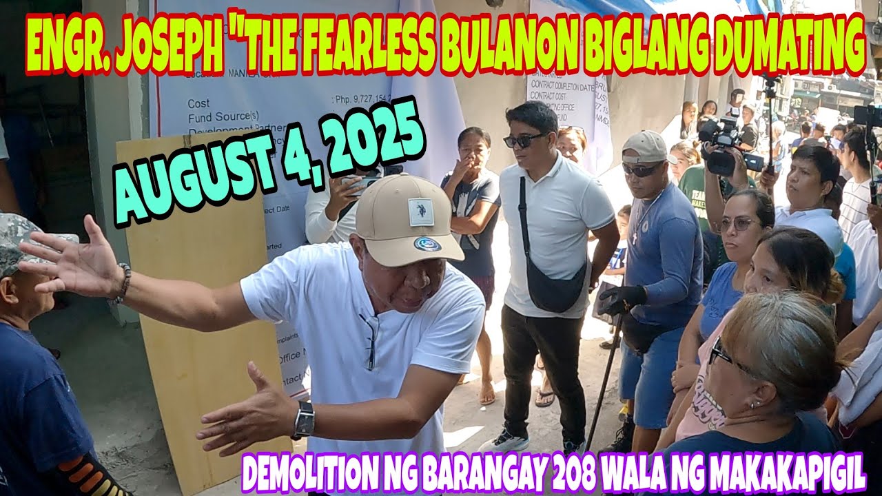 ENGR. JOSEPH "THE FEARLESS" BULANON BIGLANG DUMATING! DEMOLITION NG ...