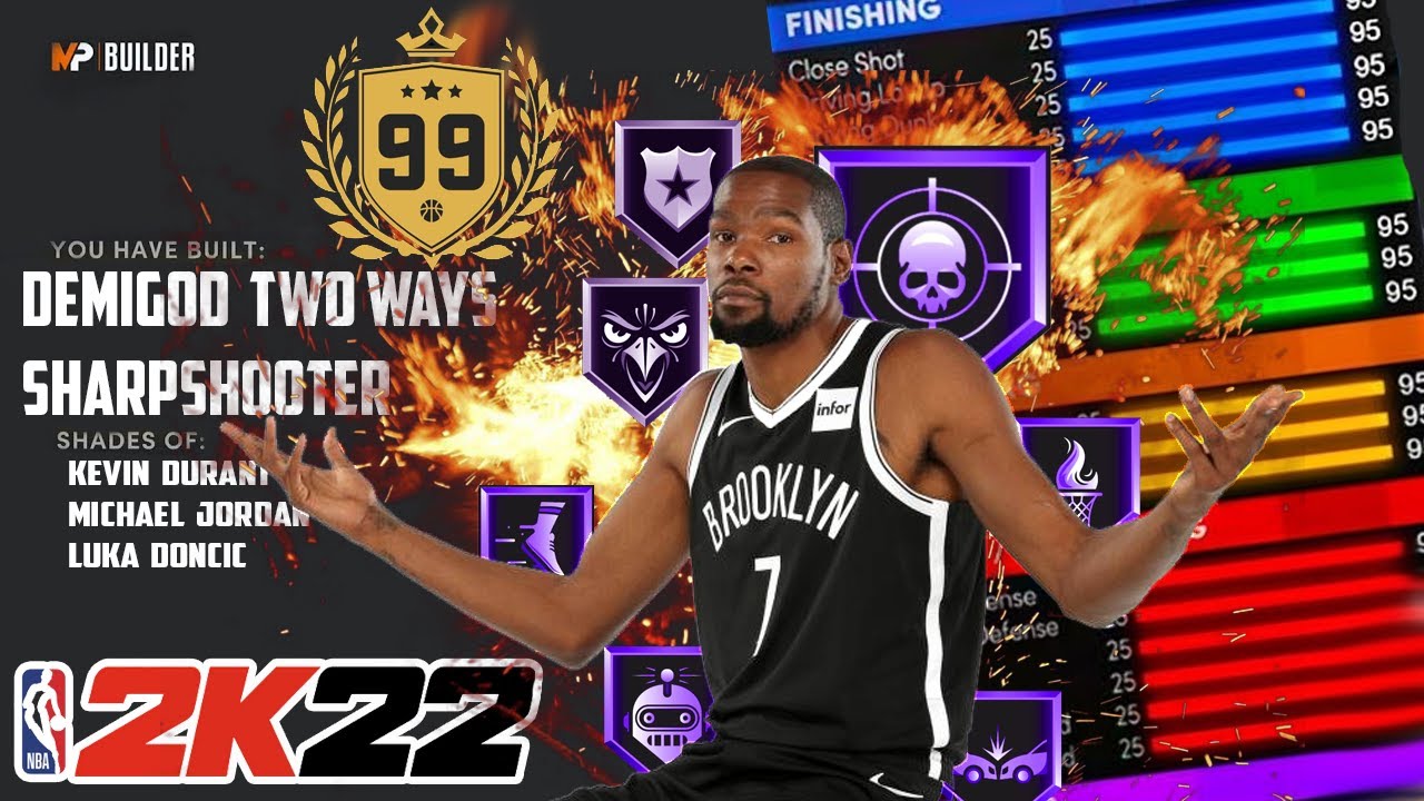 The *NEW* 200 BADGE DEMIGOD - BEST BUILD in NBA 2K22...NBA 2K22 Best ...