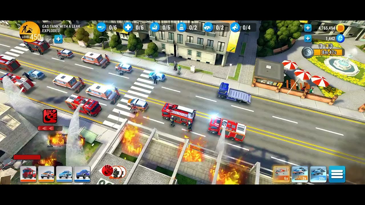 Fire fighter Game EMHQ Gameplay Emergency HQ Game Adventure - YouTube