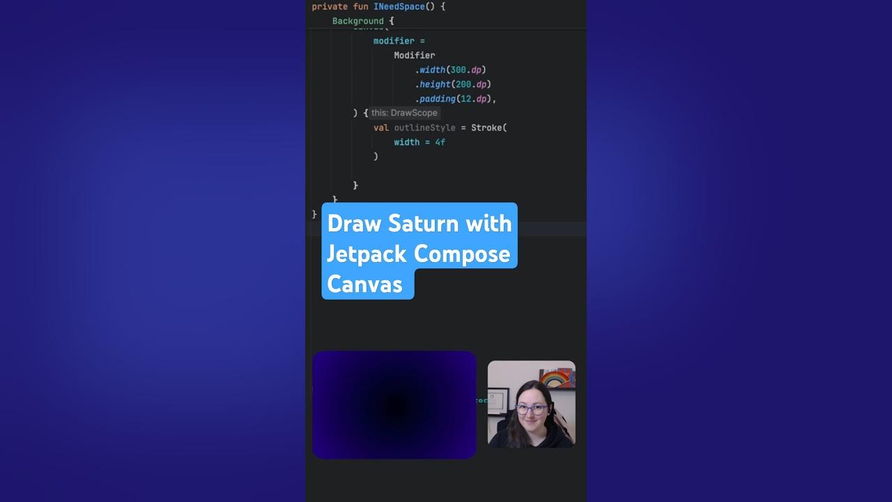 Draw Saturn with Jetpack Compose Canvas - Silent Coding - YouTube