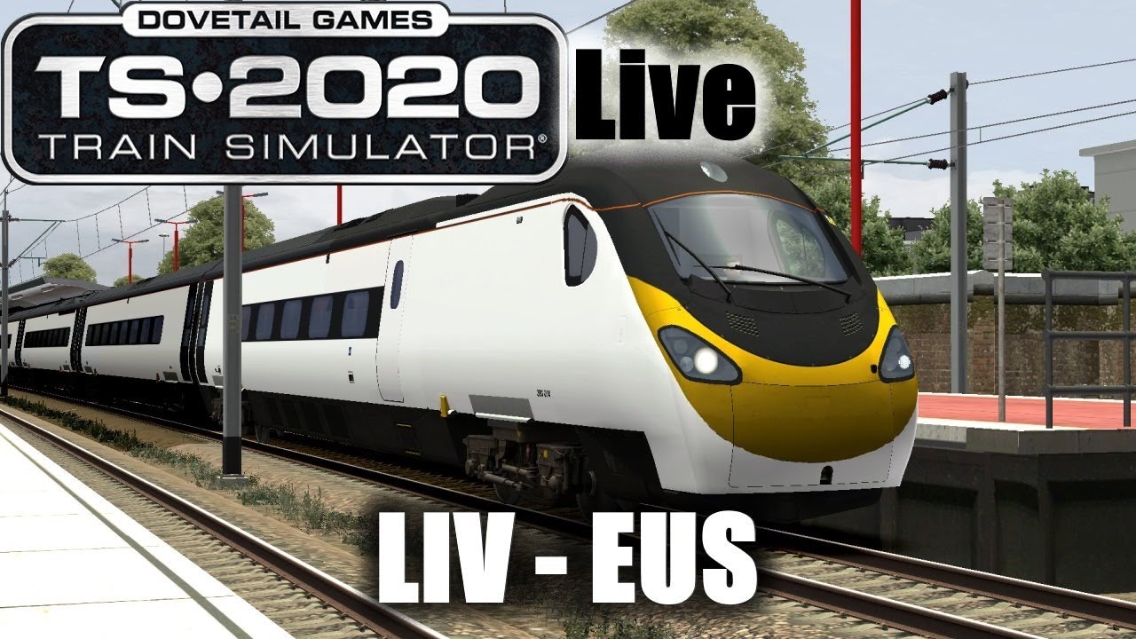 Train Sim Live - Liverpool Lime Street to London Euston - YouTube