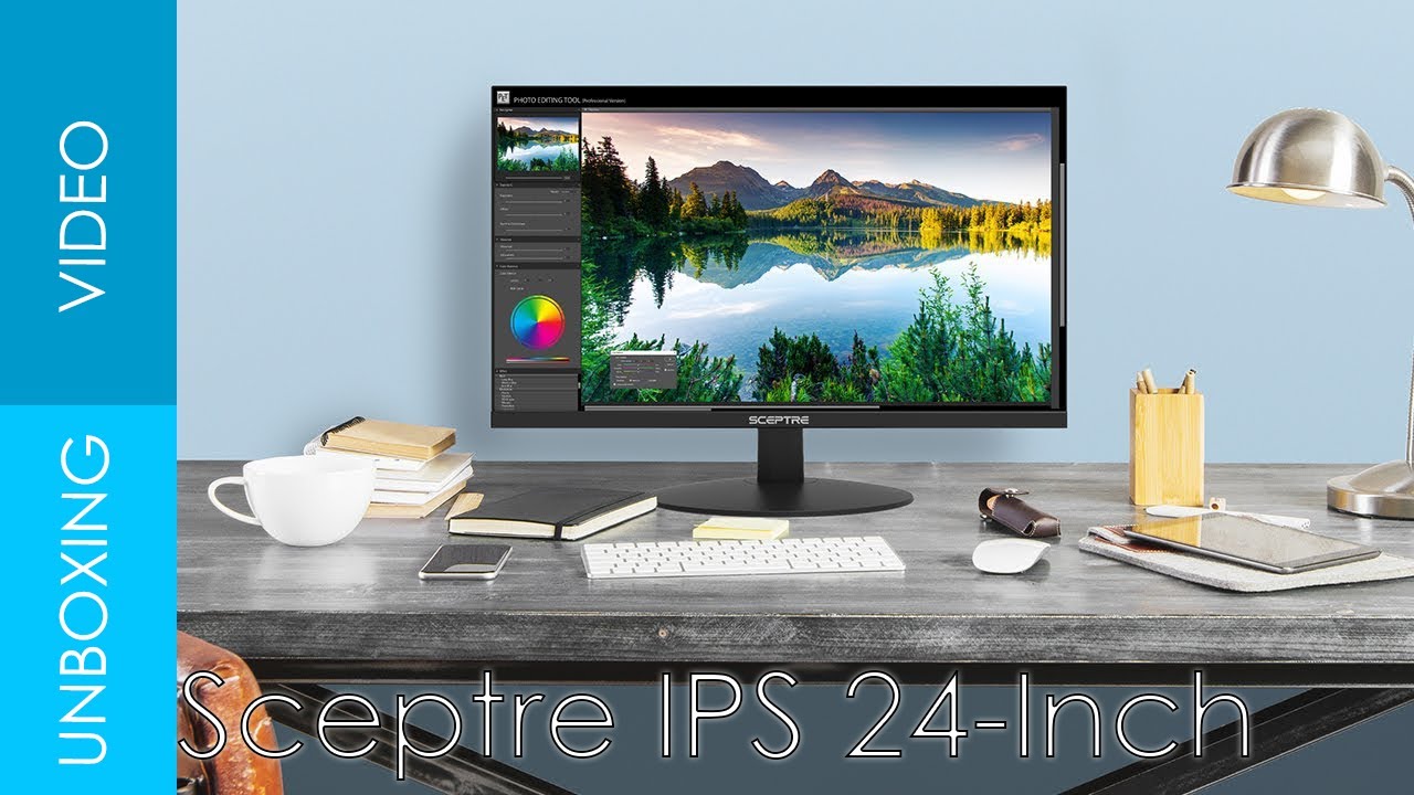 Sceptre IPS 24-Inch 75hz monitor | UNBOXING 2020 - YouTube