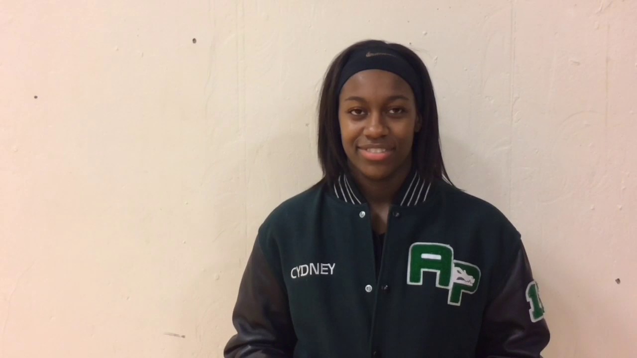 Arbor Prep's Cydney Williams on game-winning shot vs Williamston - YouTube