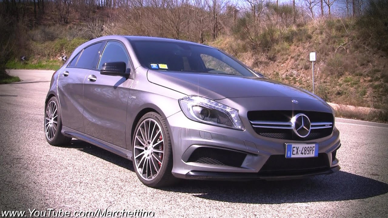 Mercedes A45 AMG Review - The 360hp Pocket Rocket - YouTube