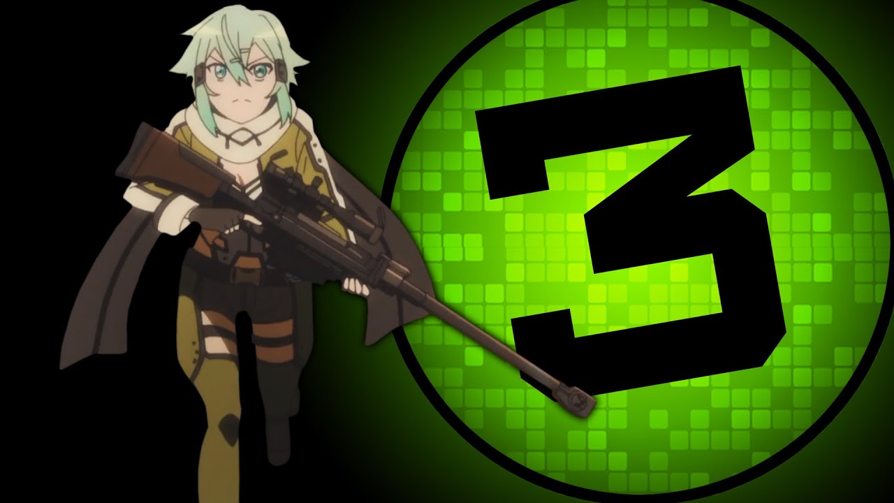 Sword Art Online 2: Phantom Bullet | Vital Three Anime Reviews | "Guns ...