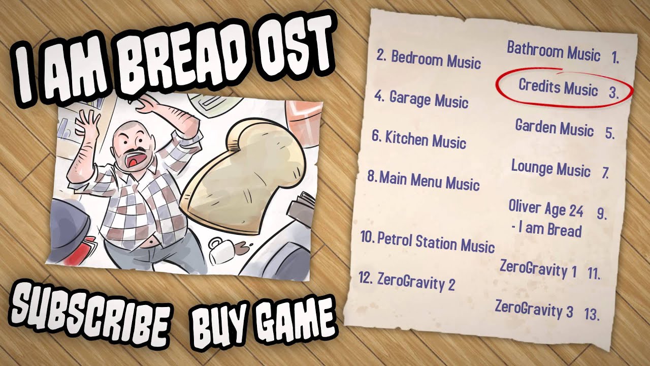 I am Bread - Official Soundtrack (OST) - 03 - Credits Music - YouTube
