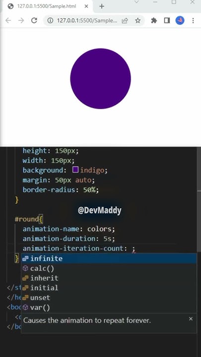 Keyframes CSS #keyframe #design #shorts #responsivedesign #responsive #coding #html #css # ...
