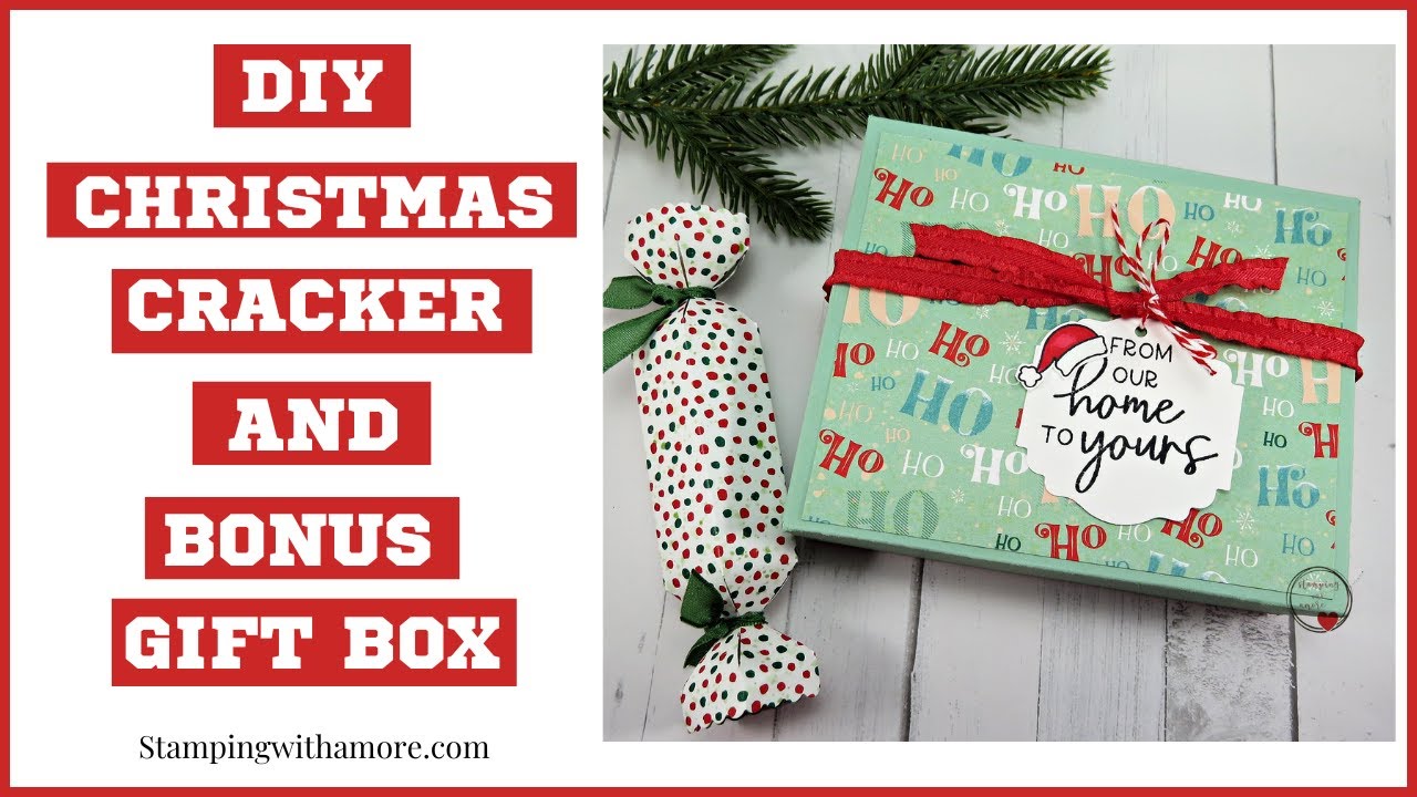 A Quick & Easy Christmas Cracker and Bonus Gift Box ( the perfect combo ...