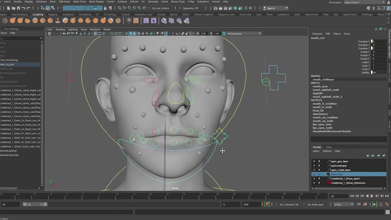 Rig Demo - Maya 2020 - YouTube