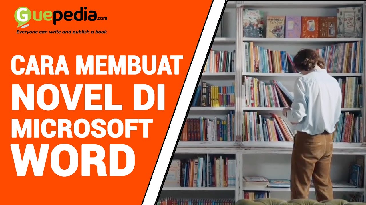 CARA MEMBUAT NOVEL DI MICROSOFT WORD - YouTube
