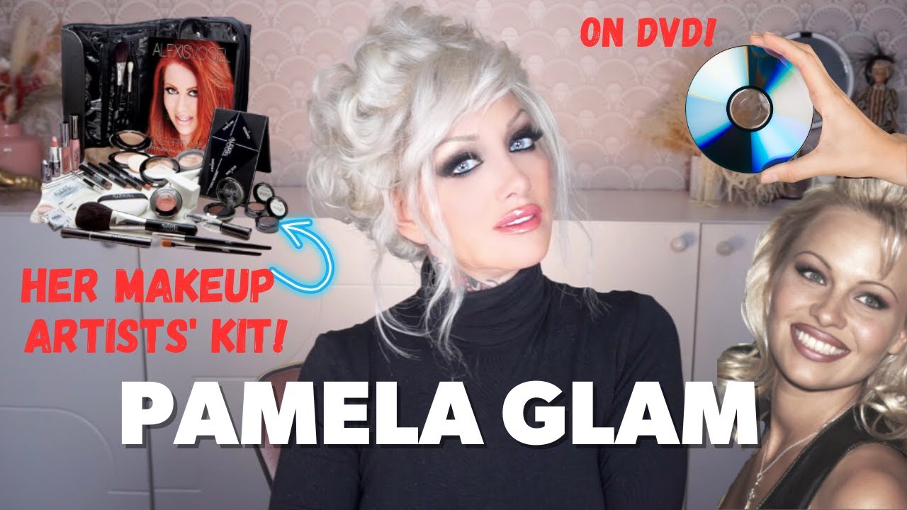 Pamela Anderson Transformation with her MUA's Makeup & DVD! - YouTube