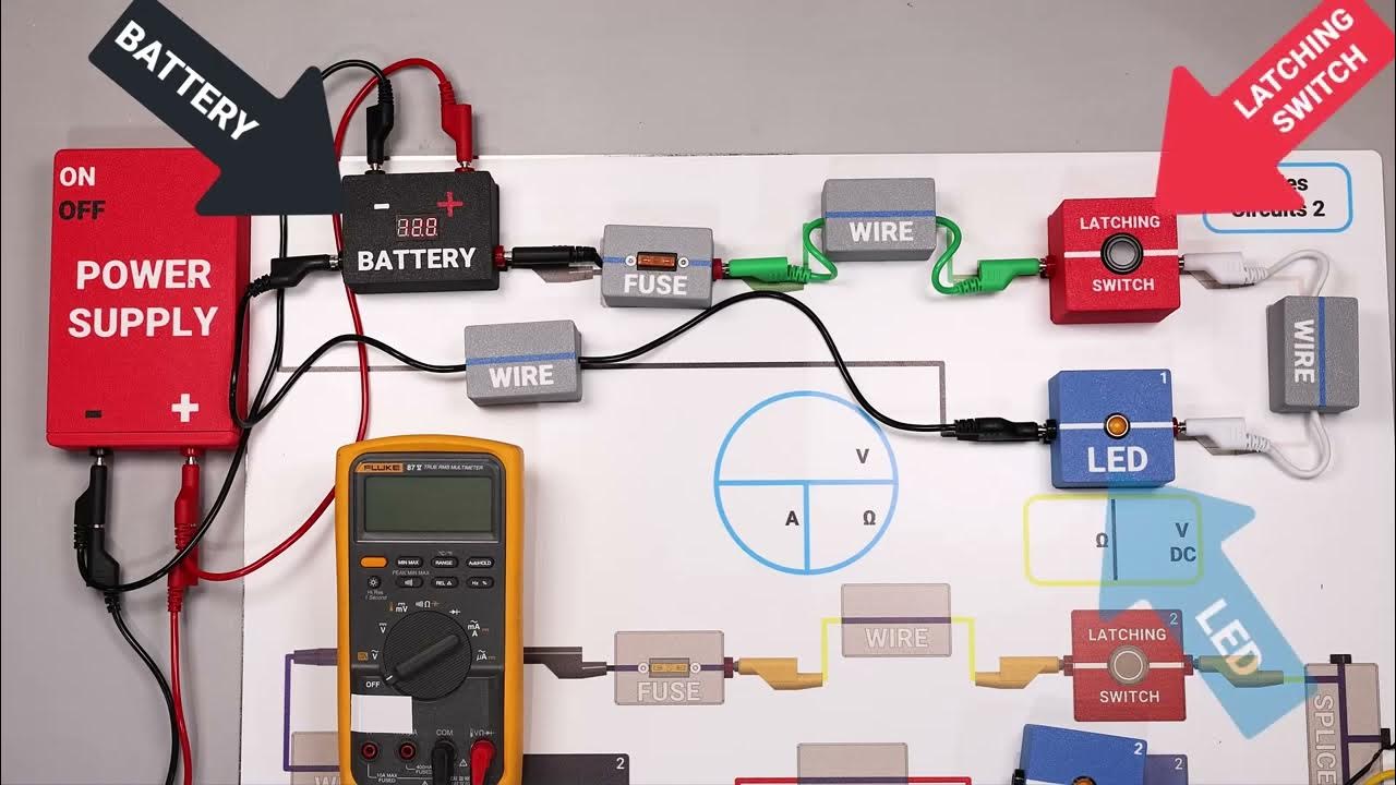 The Fundamentals of Electricity: Current | Series Circuit Lab with MMTS ...
