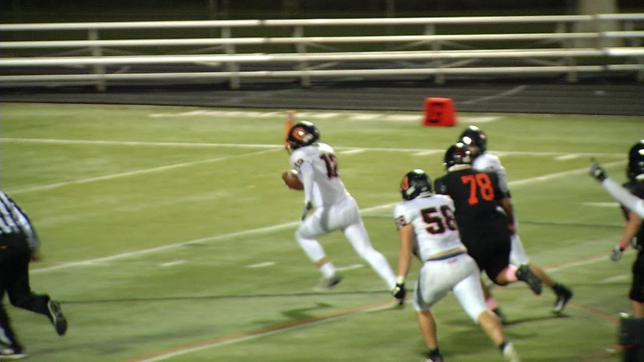 Osseo Football Loses to White Bear Lake - YouTube