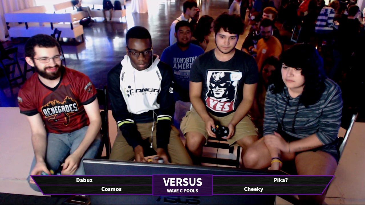 AFSK 16 - Dabuz + Cosmos vs Cheeky + Pika? - Wave C Pools Smash 4 - YouTube
