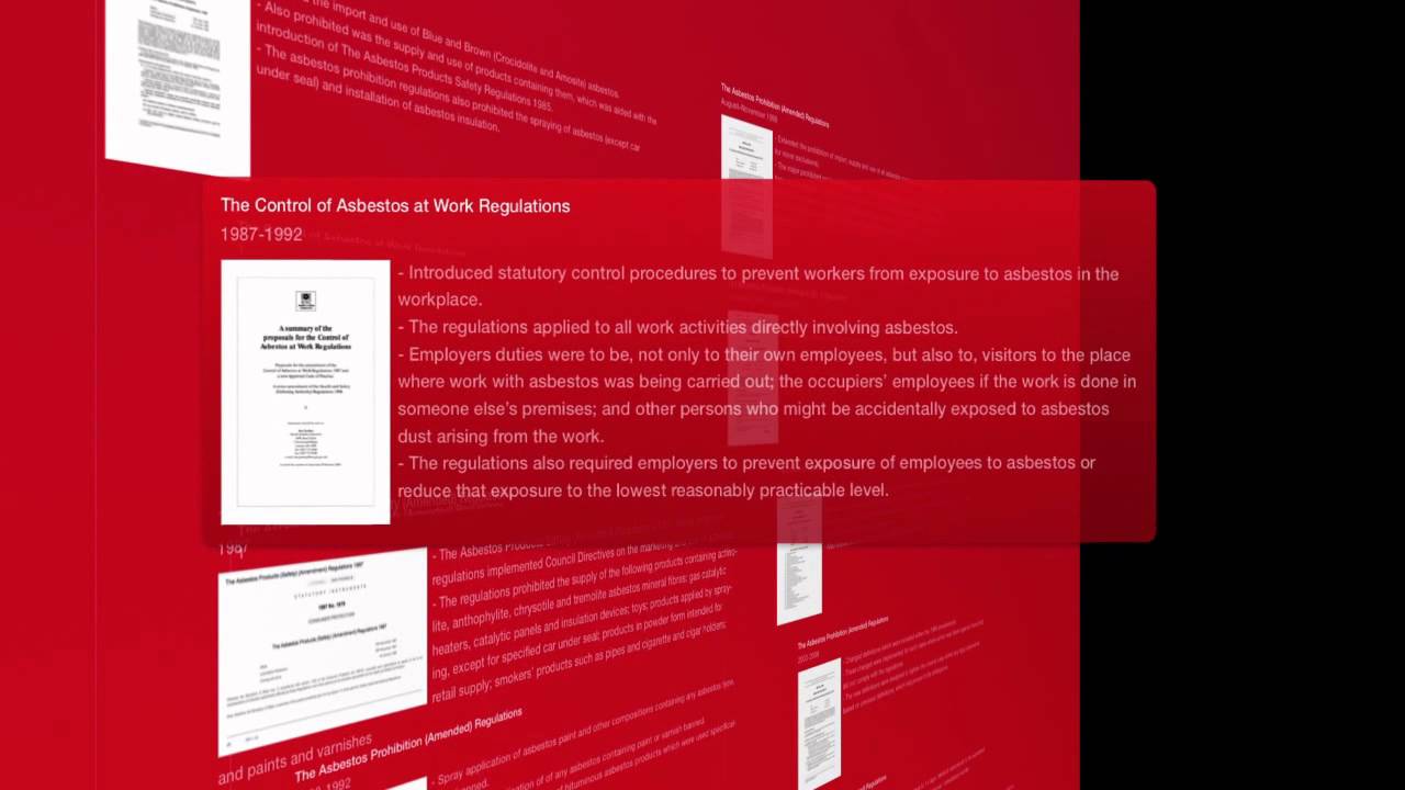 An Asbestos Timeline - YouTube