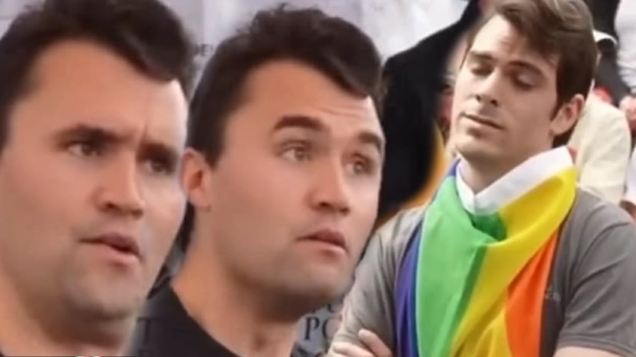 The BEST Charlie Kirk OWNAGE: Pride Flag Boy Accidentally Dominates ...