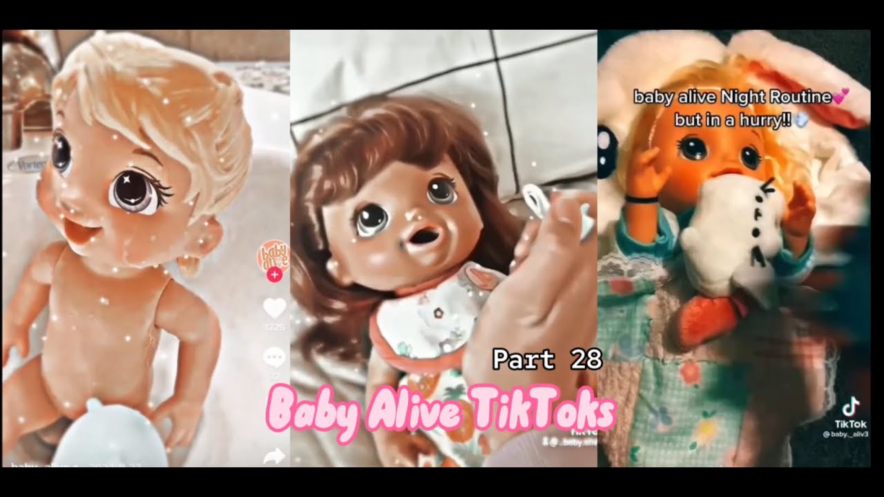 Preppy baby alive tiktok compilation #28 🌧 | Credit to the makers of ...