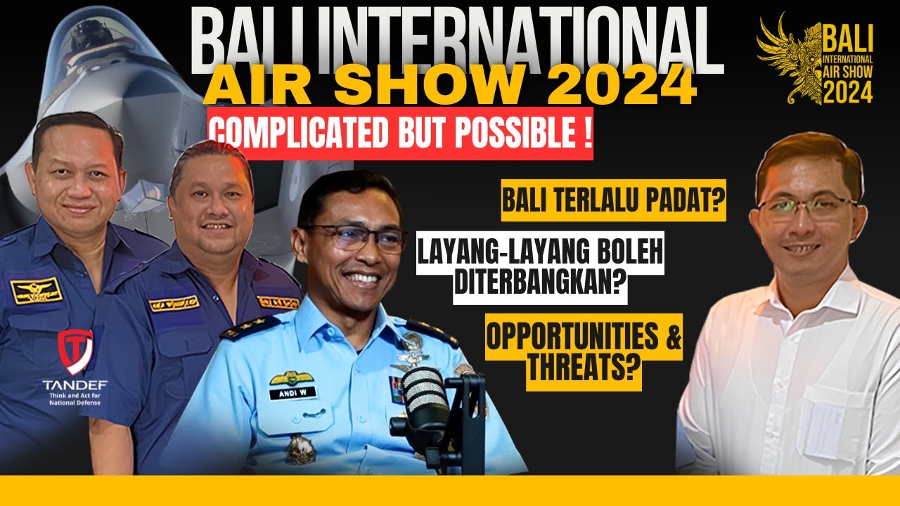 Bali International Air Show 2024 & Masa Depan Aviasi Indonesia | Tandef ...