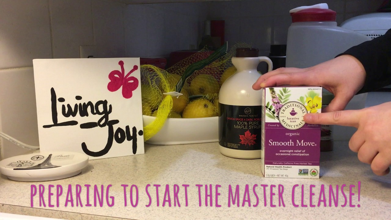 Preparing To Start The Master Cleanse (Lemonade Diet) - YouTube