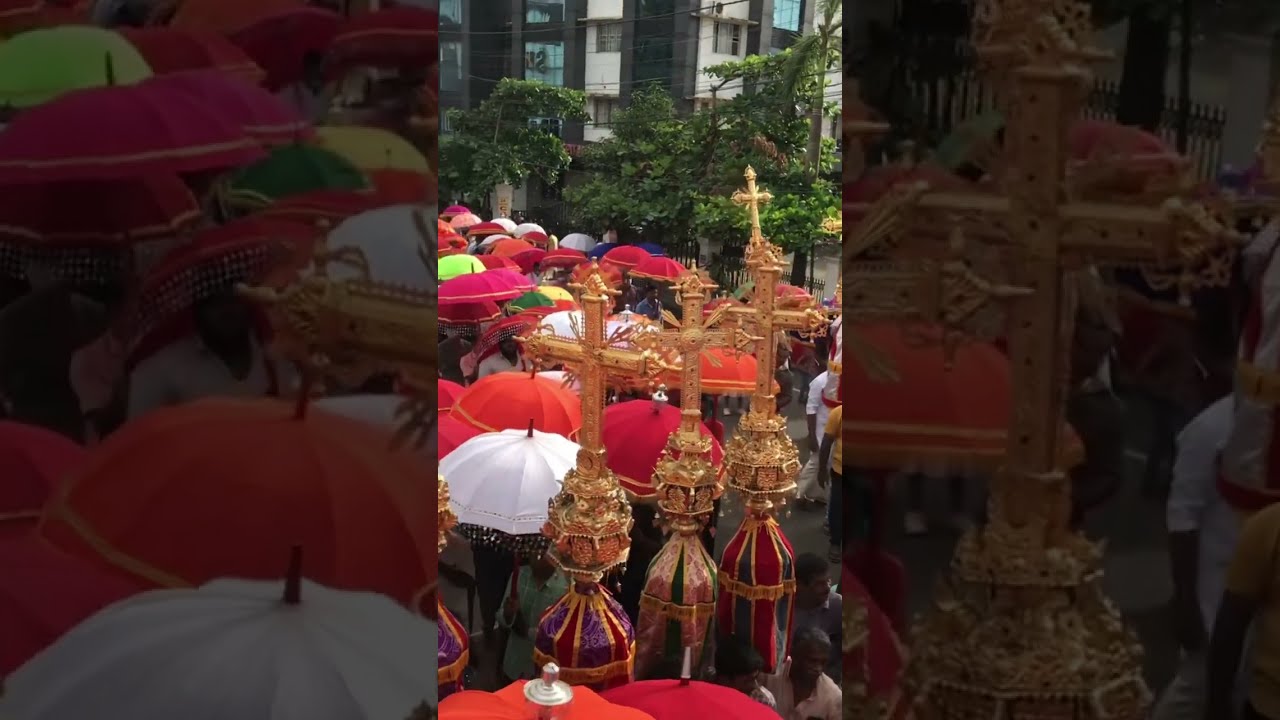 മണർകാട് പള്ളി റാസ-2022| Manarcad St.Mary’s Cathedral Ettu Nombu ...