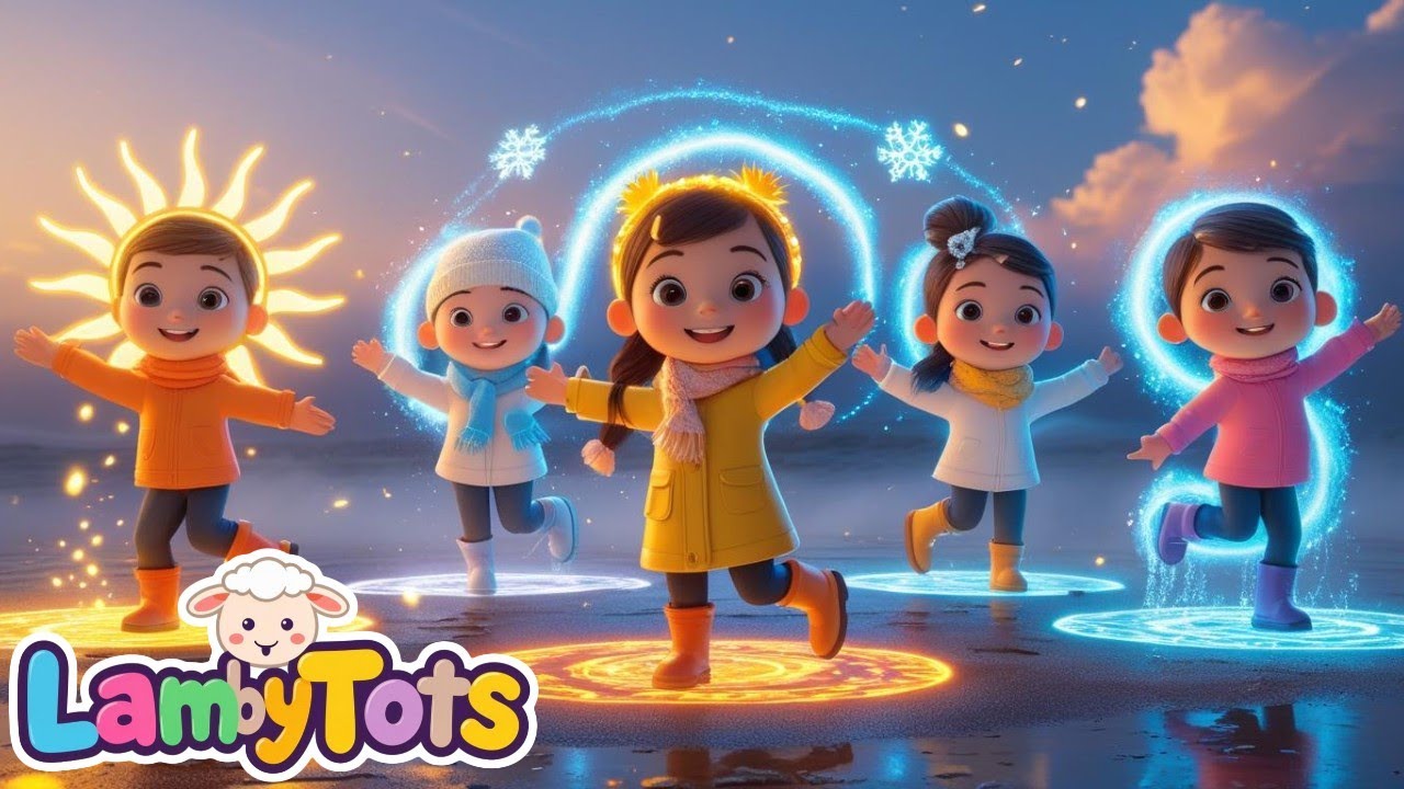 The Weather Dance + More |EP02| Nursery Rhymes & Kids Songs |LambyTots ...