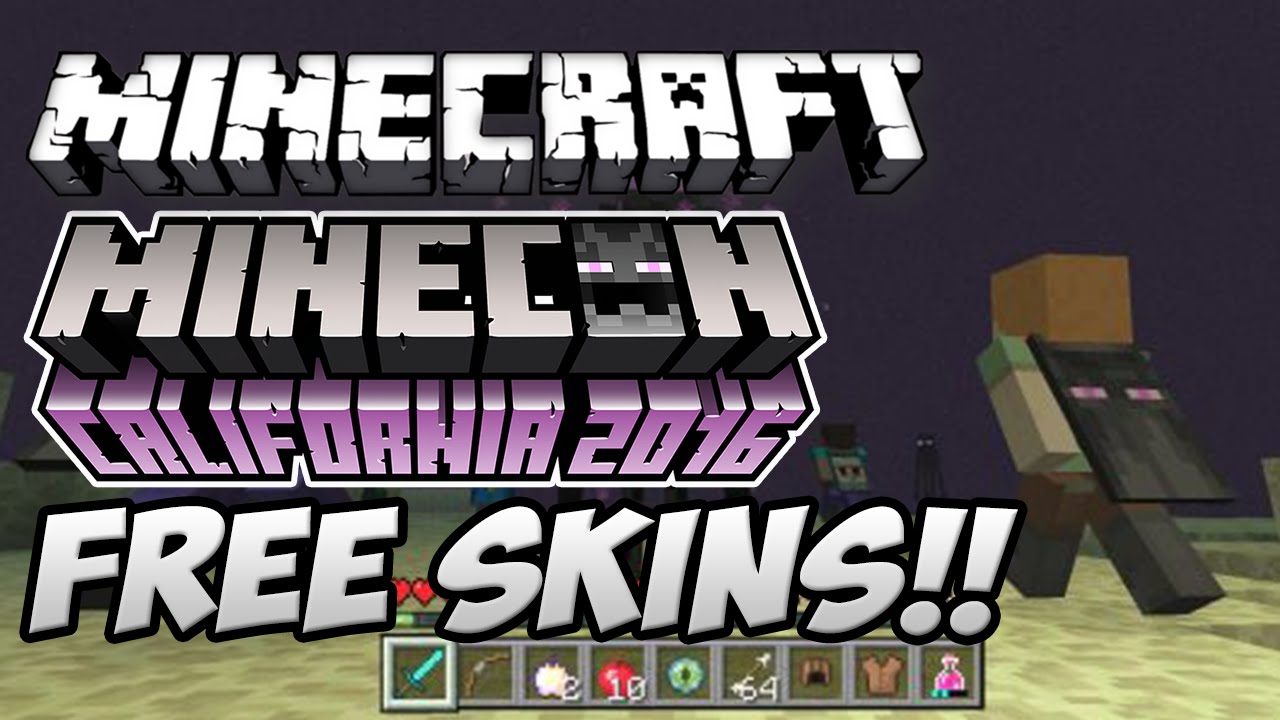Minecraft PS4/Xbox One: *NEW* Minecon 2016 Skin Pack | Minecon ...