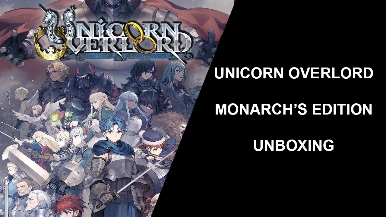 Unicorn Overlord - Monarch's Edition (Unboxing & Showcase) - YouTube