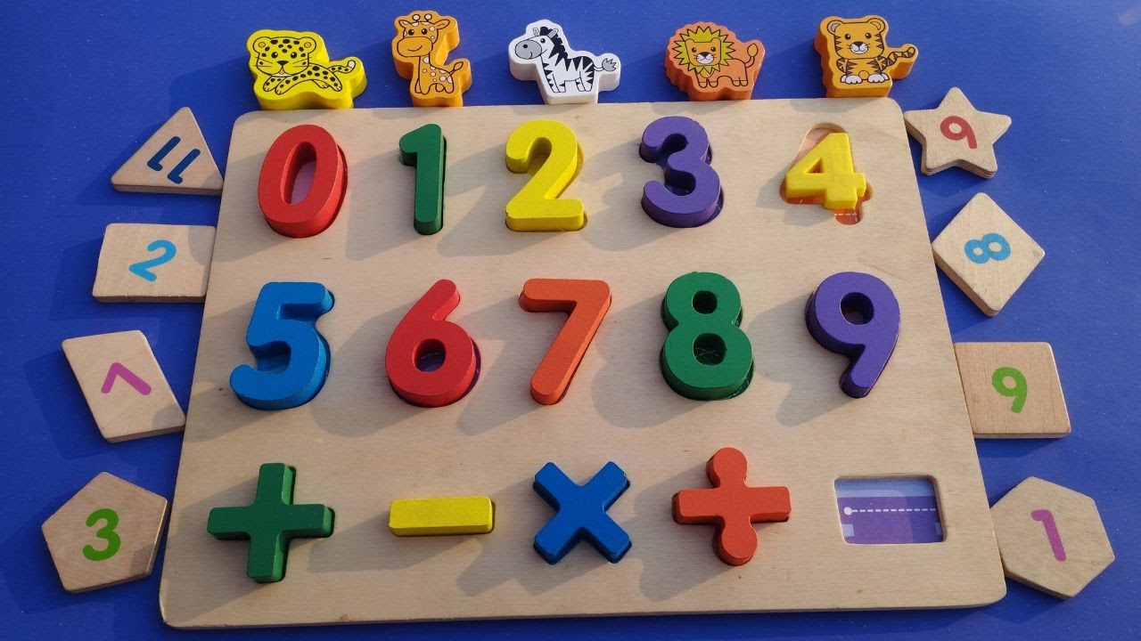 1 to 10 puzzle, number recognition 1-10 activities, number, shapes ...