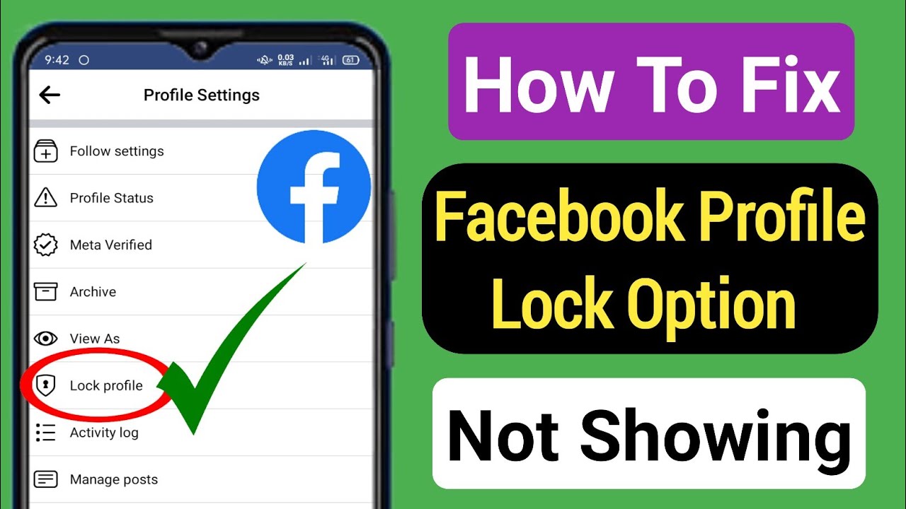 How To Fix Facebook Profile Lock Option Not Showing | How to Enable ...