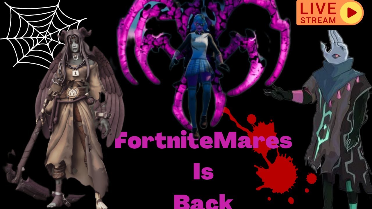 🔴 LIVE: FORTNITEMARES is here! new map changes, skins, and items! - YouTube