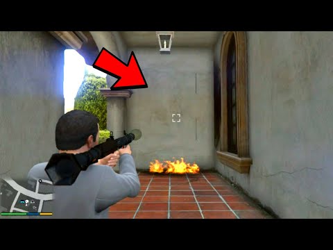 GTA 5 - The Secret Door On Michaels House (GTA 5 Glitch)