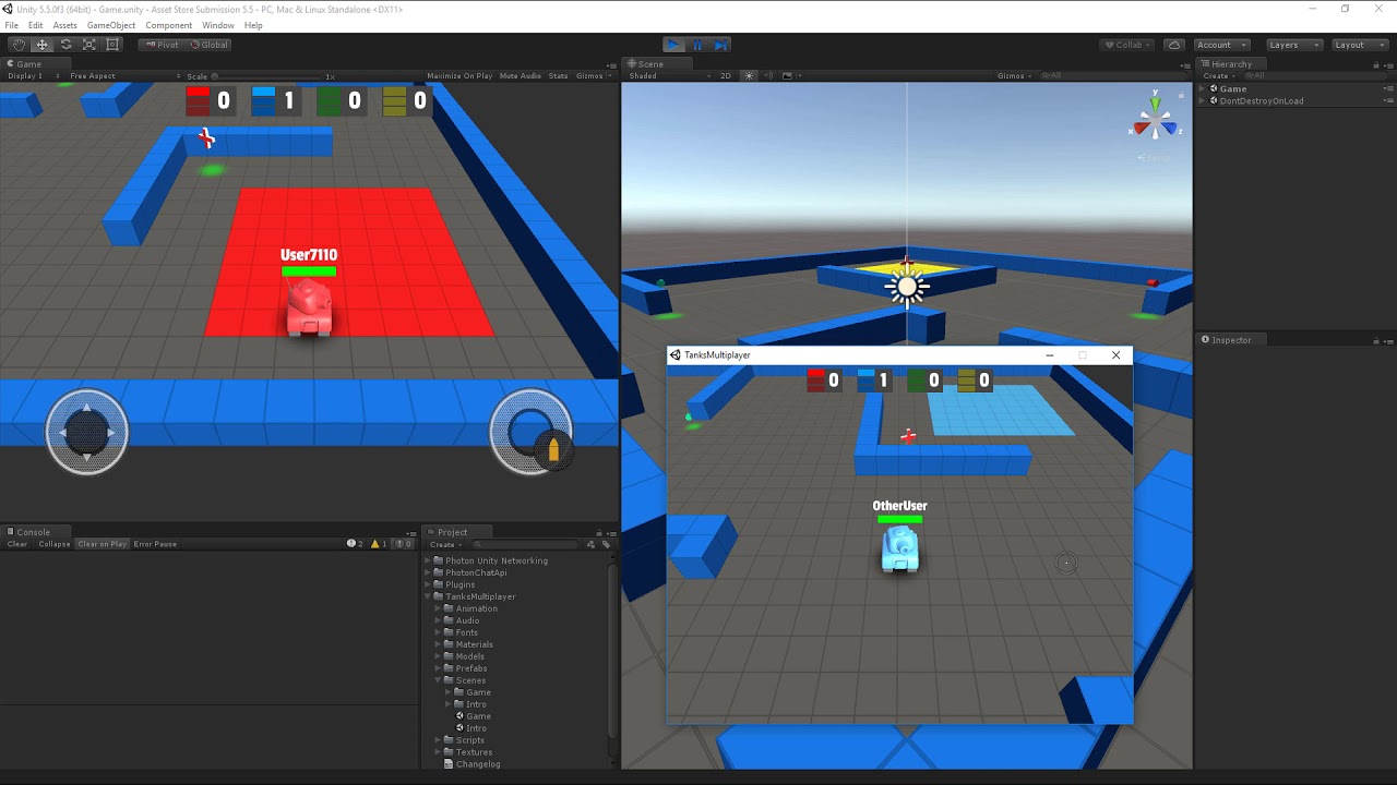 Unity Asset Store - Tanks Multiplayer - Getting Started - YouTube