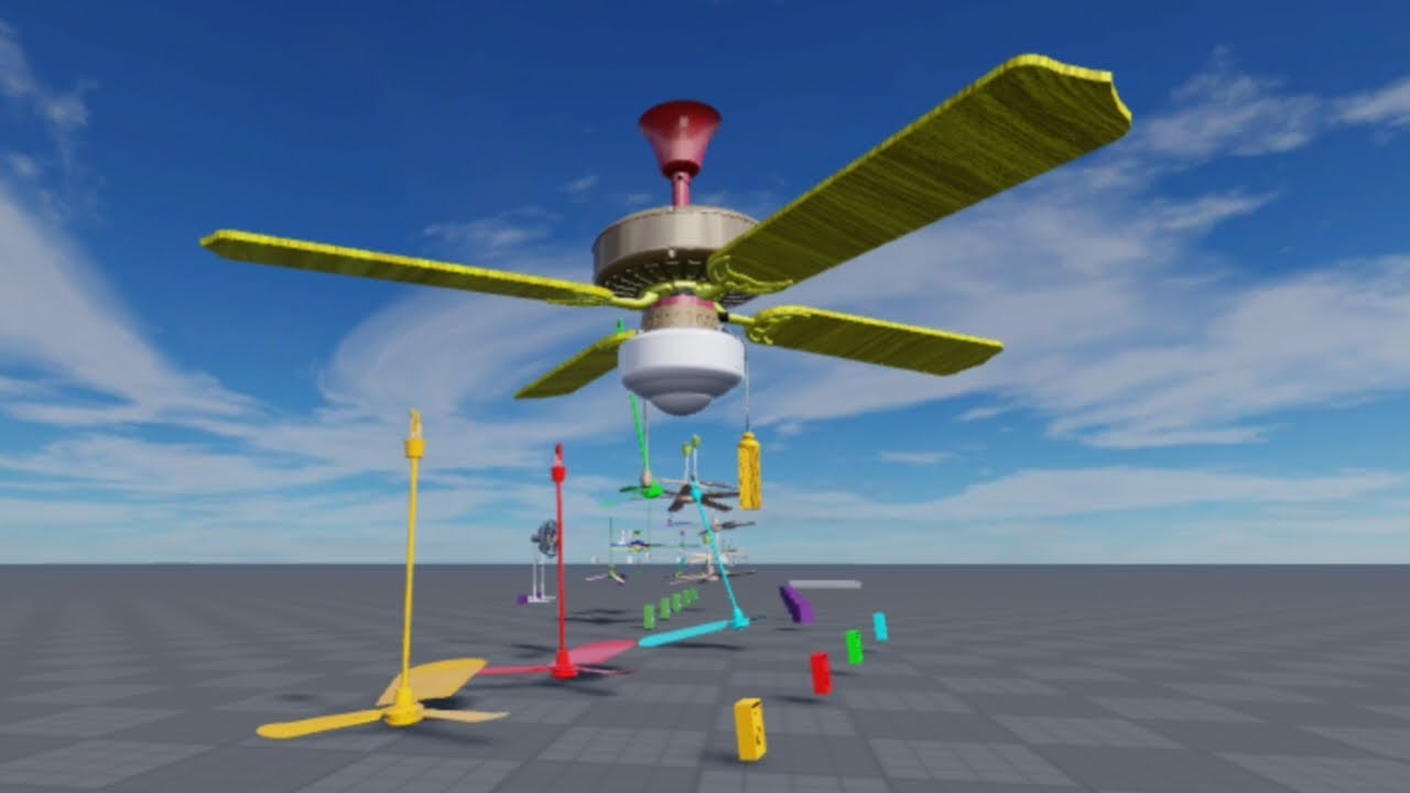 Best Colour Wobbly Ceiling Fan Outdoor Invention - Pankha - YouTube