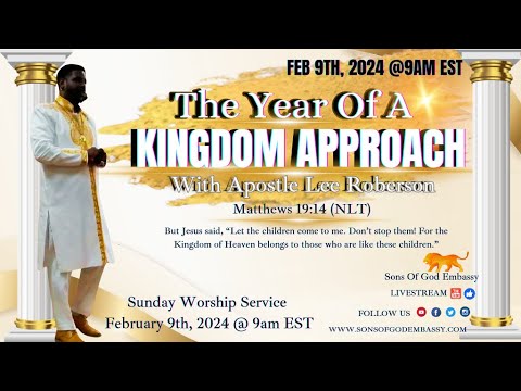 The Year Of A Kingdom Approach With Apostle Lee Roberson #SOGE # ...