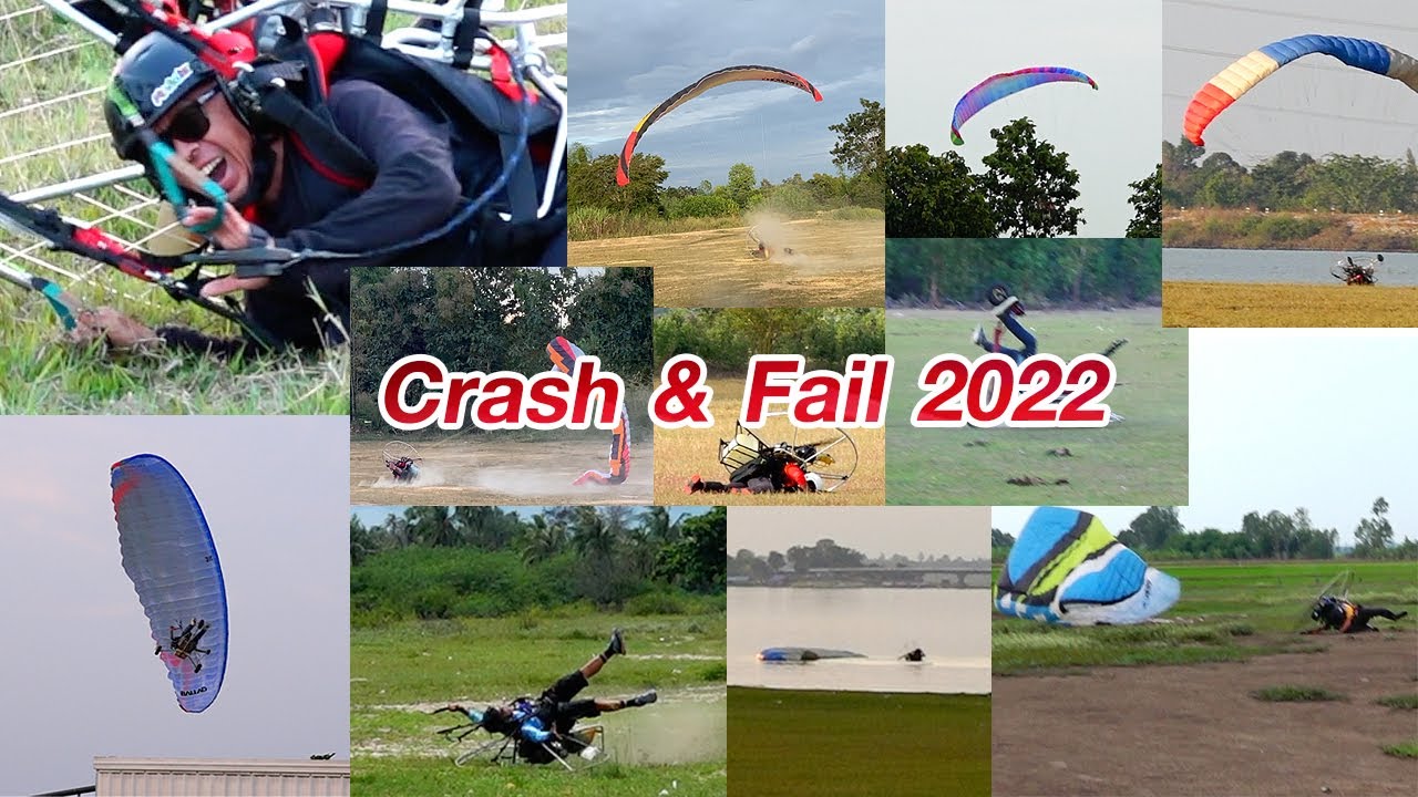 บทสรุป | รวมความผิดพลาดพารามอเตอร์ 2022 | Paramotor Crash & Fail 2022 ...