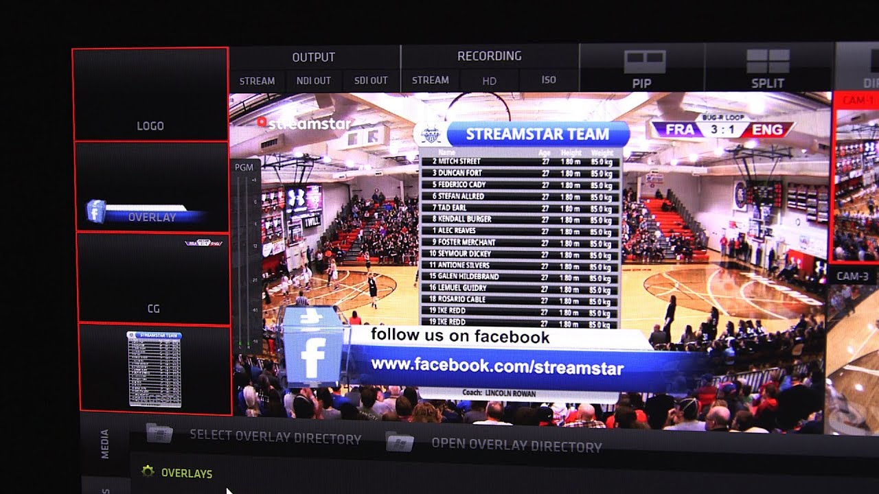 Streamstar Graphics Layers overview - YouTube