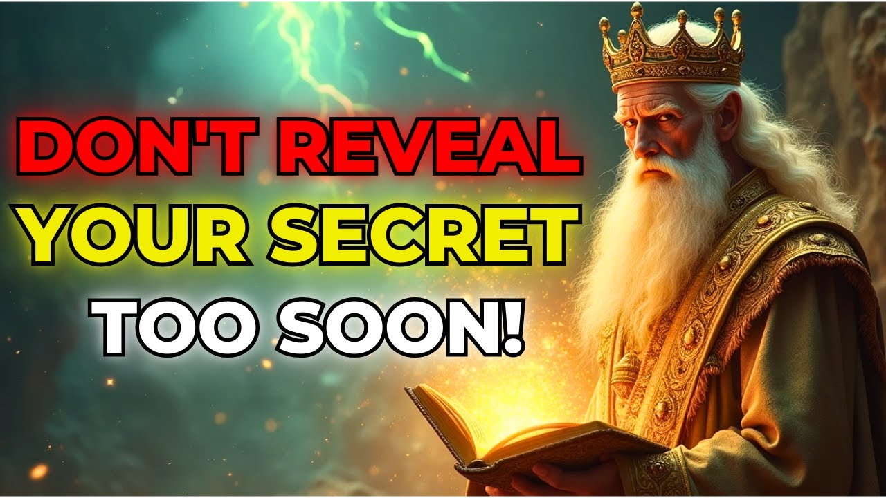 CHOSEN ONE, KEEP YOUR POWER SECRET – SILENCE IS YOUR SHIELD - YouTube