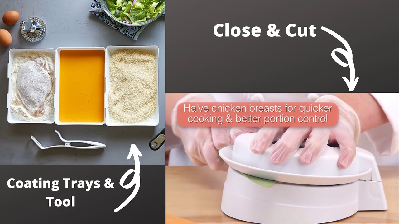 Coating Trays & Tool & Close & Cut - YouTube