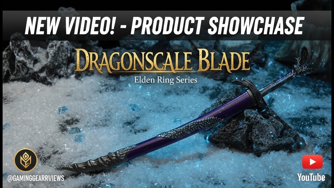 Elden Ring's Frozen Thunder: The Dragonscale Blade | REAL LIFE Metal ...