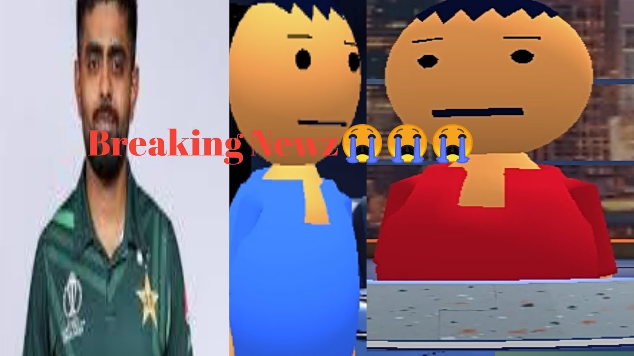 Babar azam bad newz/ cartoon video - YouTube
