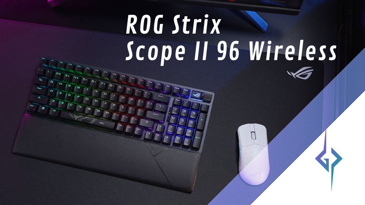 Unboxing ROG Strix Scope II 96 Wireless Gaming Keyboard | Hot-Swappable ...