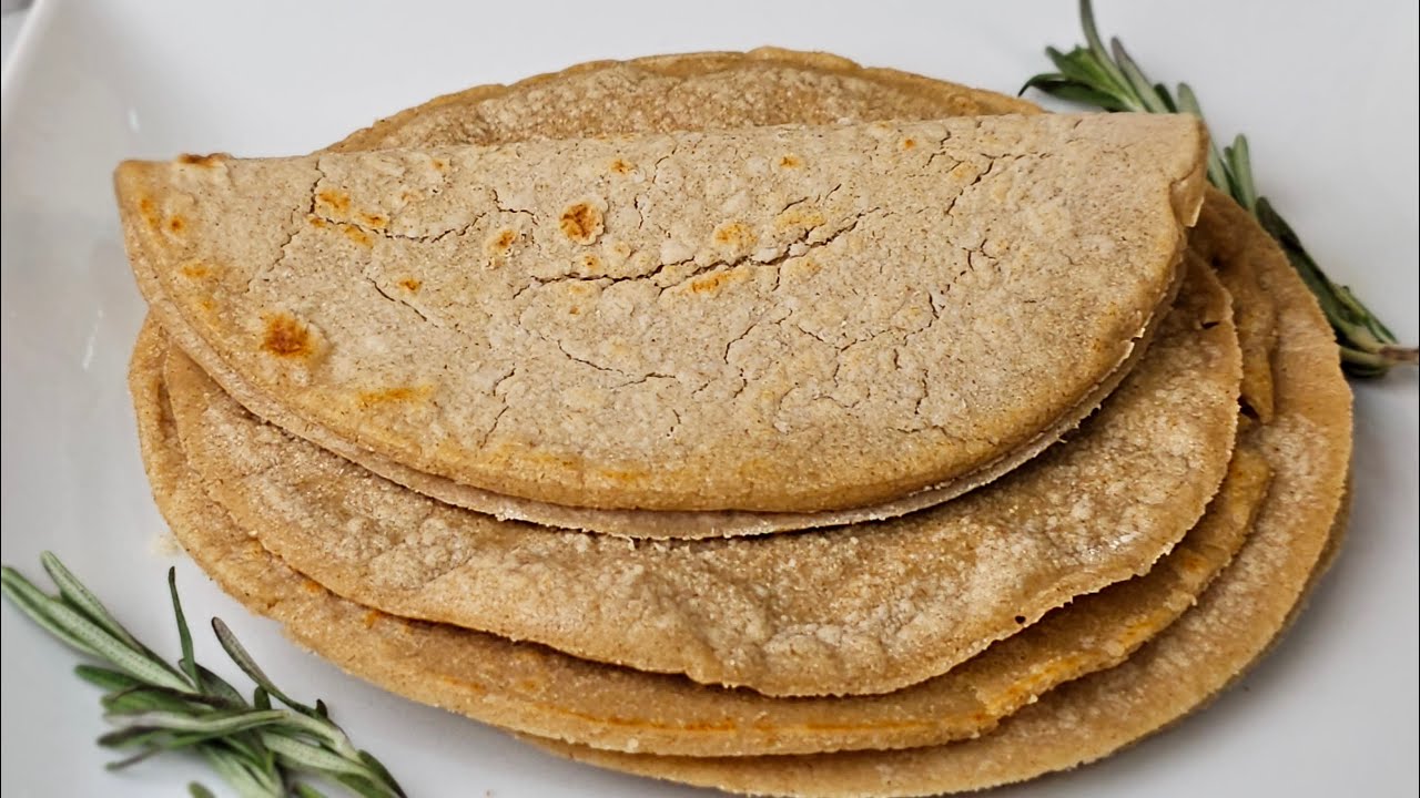 How to make healthy homemade Oatmeal Tortilla wrap - YouTube