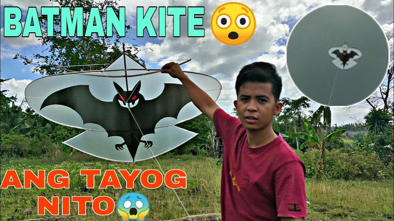 TEST FLY BATMAN KITE NA SARANGGOLA| REQUESTED NG ATING FOLLOWERS - YouTube