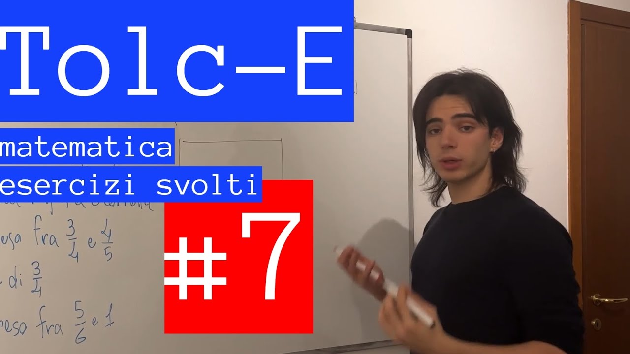 Tolc-E #7 - geometria e numeri approssimati - YouTube