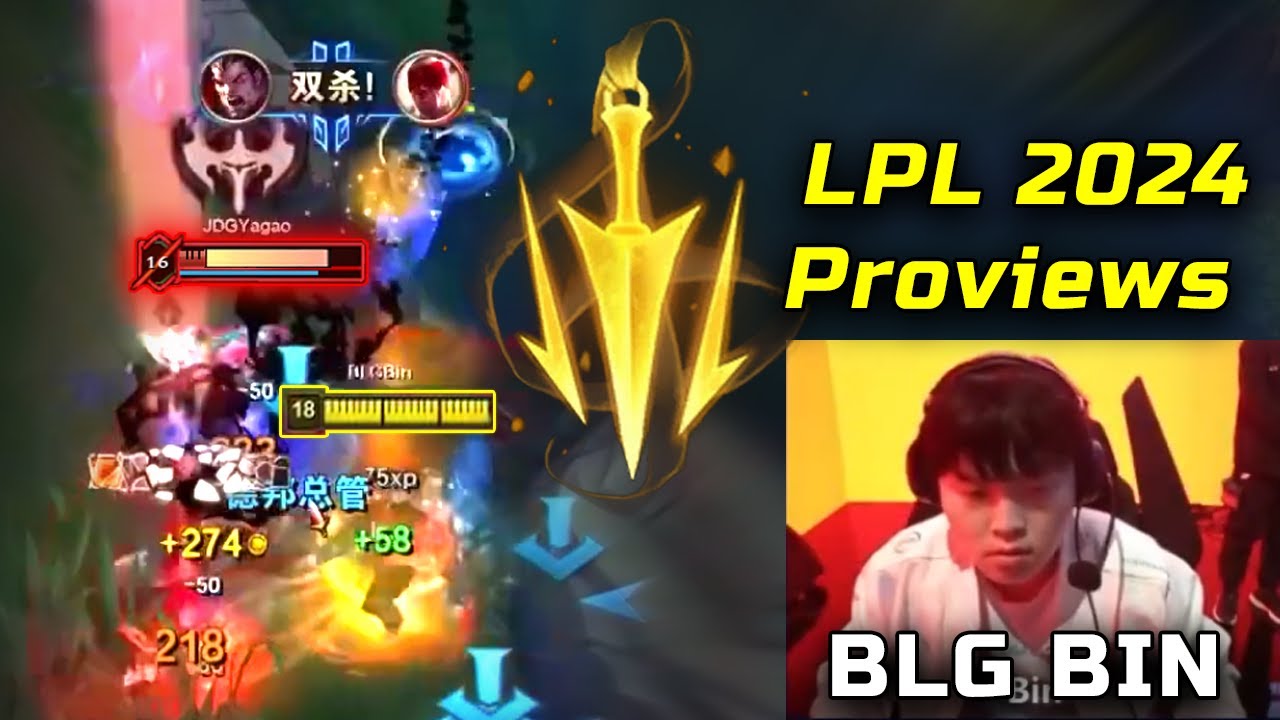 BLG BIN Pov : LETHAL TEMPO DARIUS is Breaking LPL - YouTube