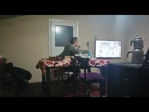 Sigara patladan adam