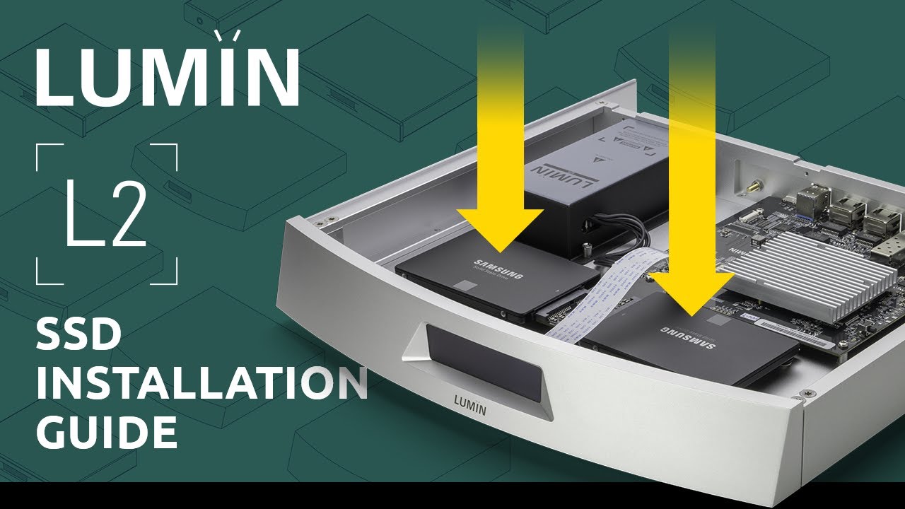 LUMIN L2 SSD Installation Guide - YouTube