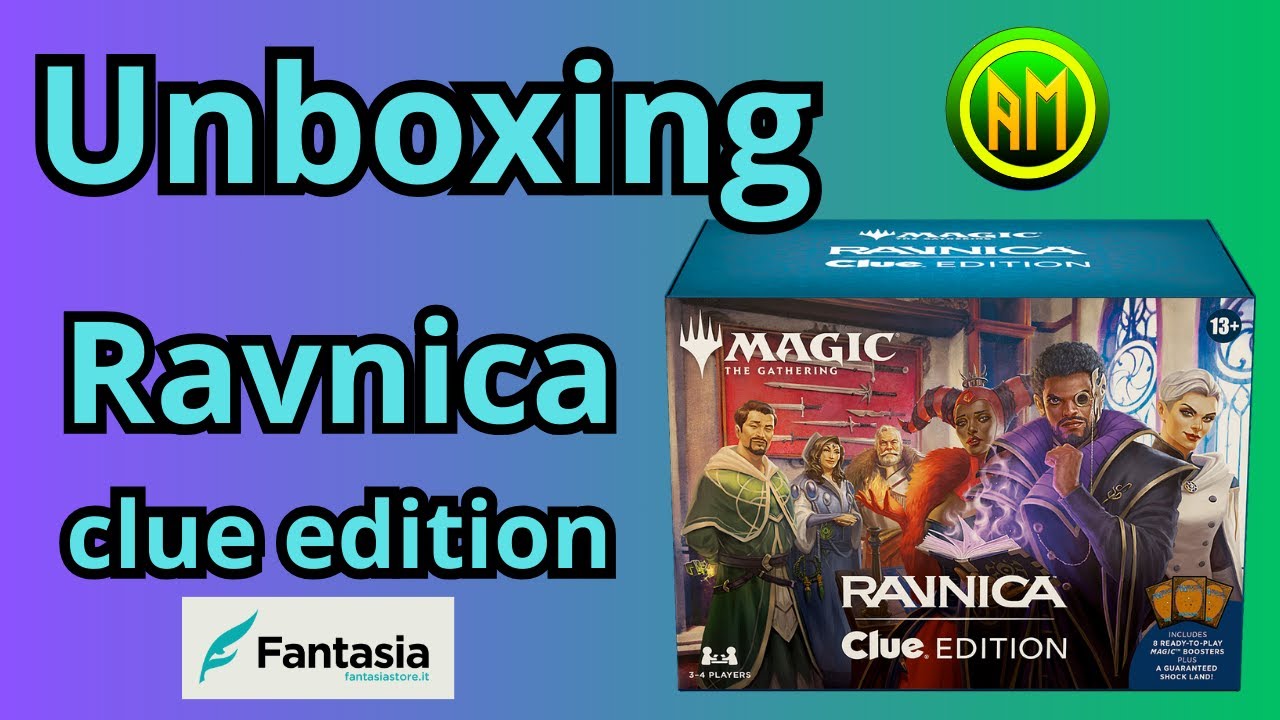 Unboxing 🔎🕵️Ravnica Cluedo Edition ️ Fantàsia Store [MTG ITALIA🇮🇹 ...