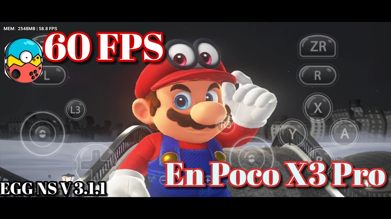 Súper Mario Odyssey Egg NS Version 3.1.1 60 FPS Impresionante - YouTube